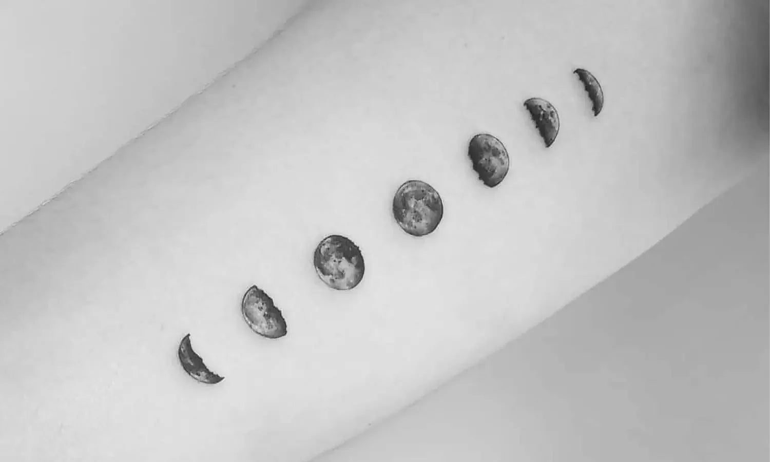 30 Best Lunar Phase Tattoo Ideas You Should Check