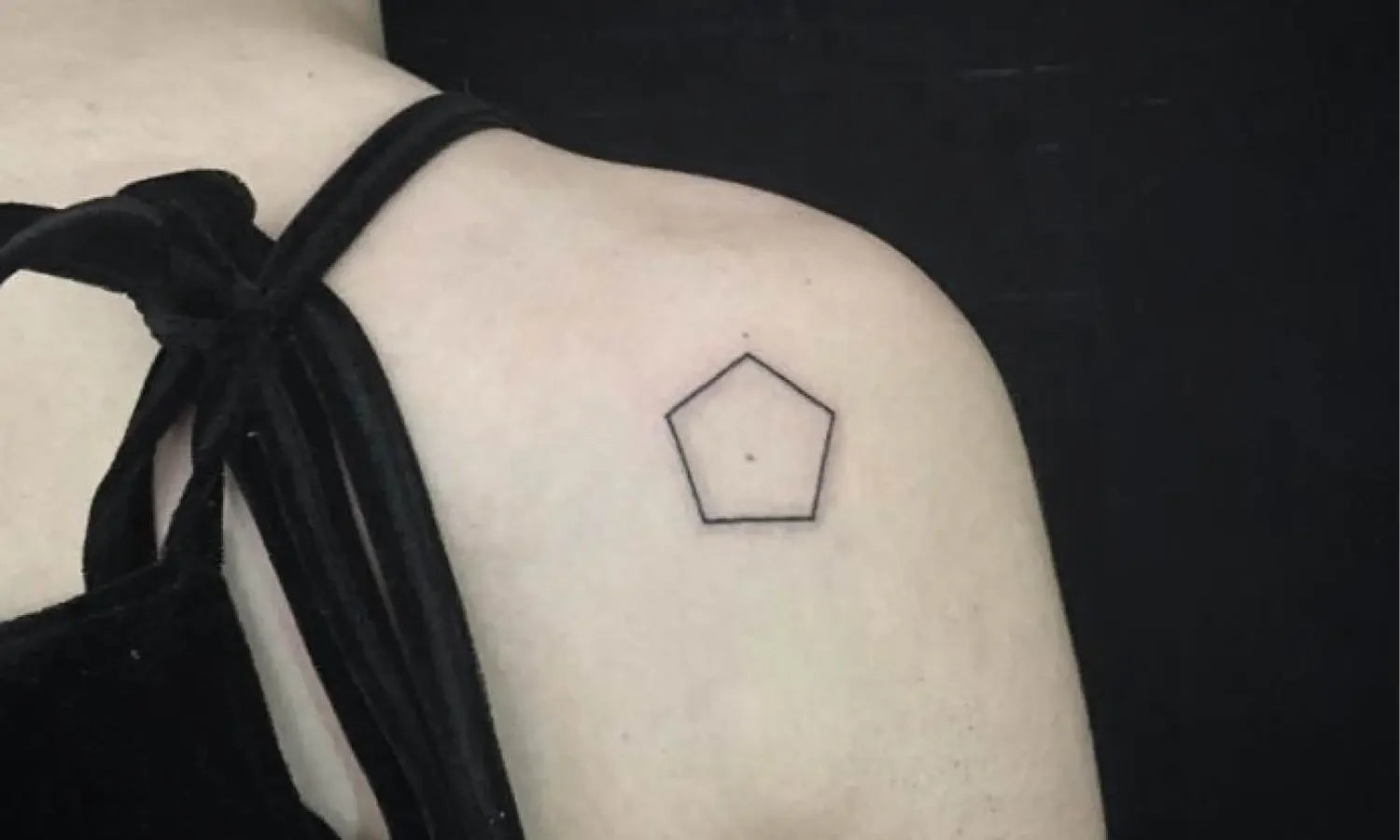 pentagon pattern tattoo