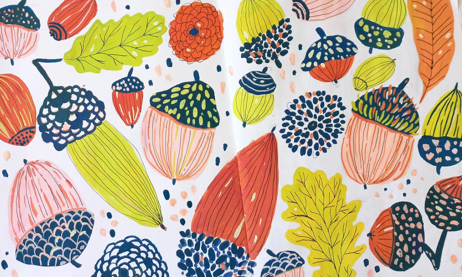 30 Best Acorn Illustration Ideas You Should Check