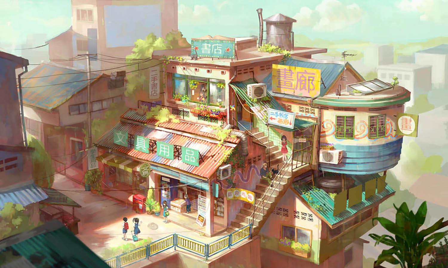 30 Best Building Illustration Ideas You Should Check