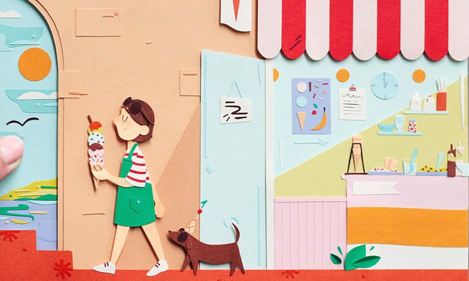 30 Best Papercut Illustration Ideas You Should Check