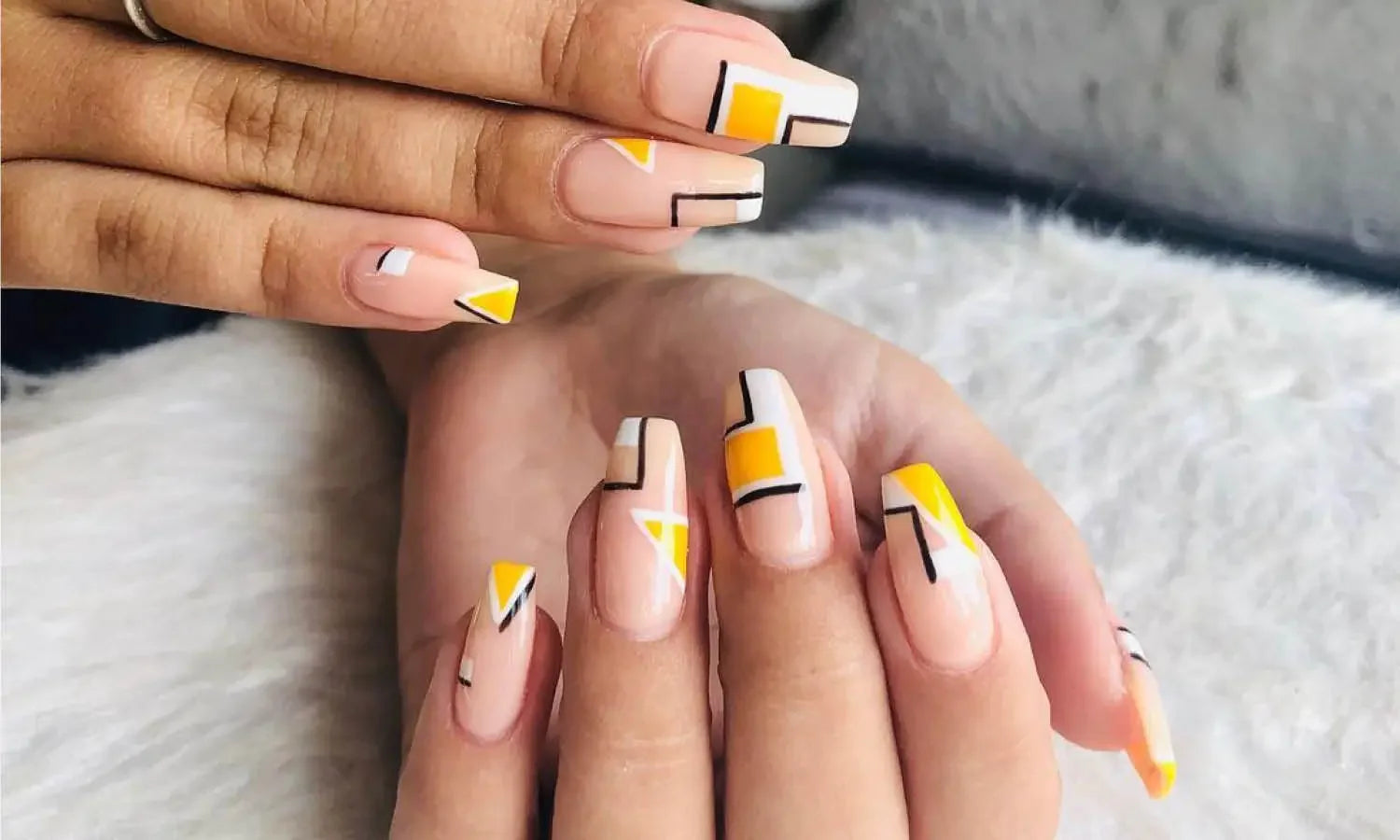 30 Best Geometric Nail Design Ideas You Should Check