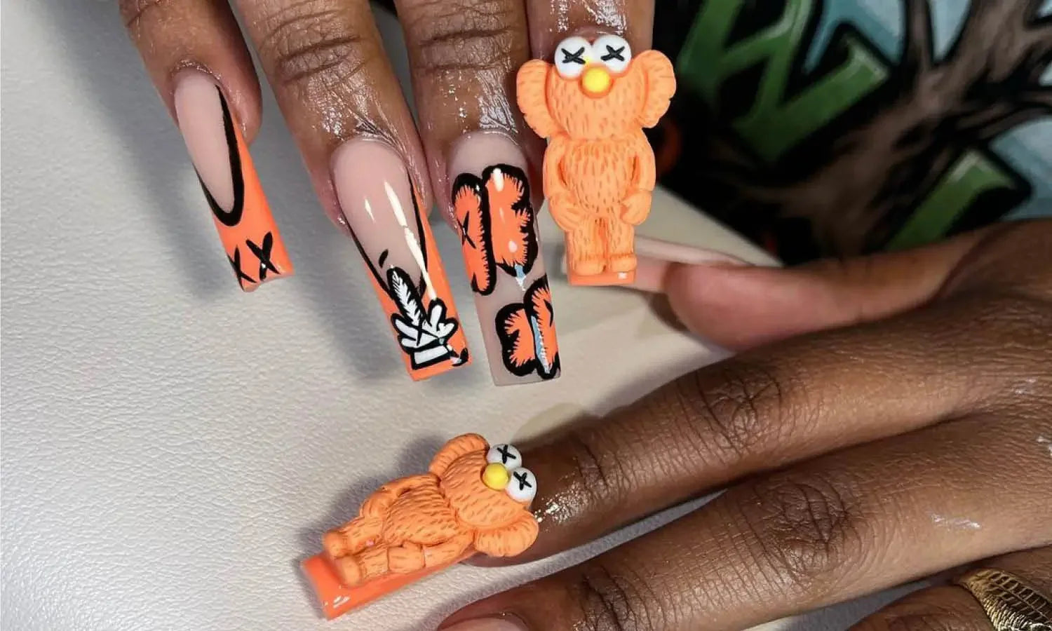 30 Best Kaws Nail Design Ideas You Should Check