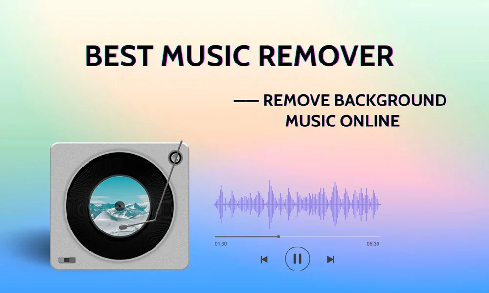 How to Remove Background Music With AI Removers